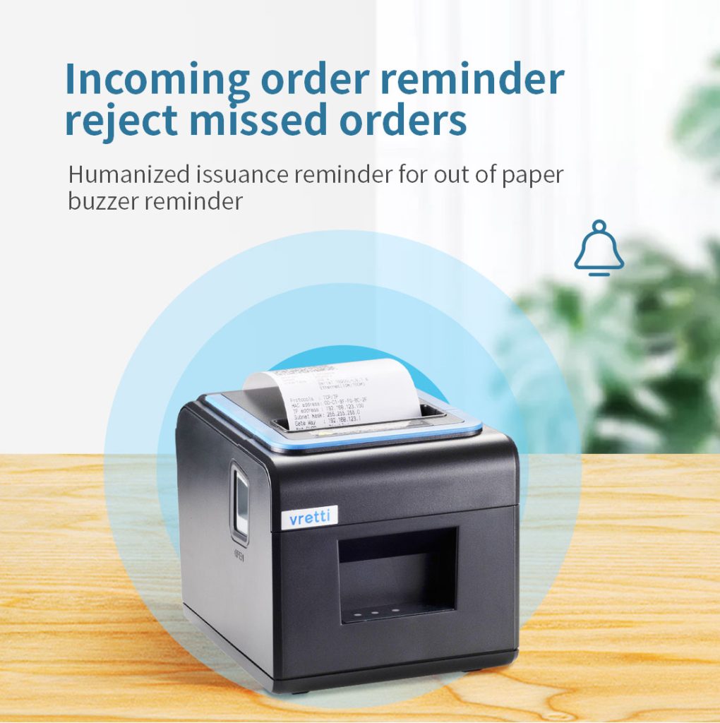 Vretti V330M 80mm Thermal Receipt POS Printer For Windows Android IOS ...
